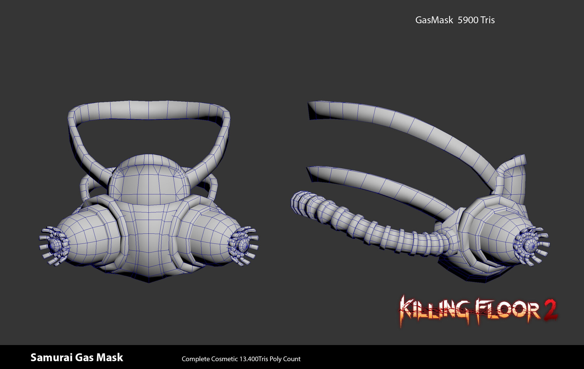 RedOrange - Samurai Gas Mask - Killing Floor 2