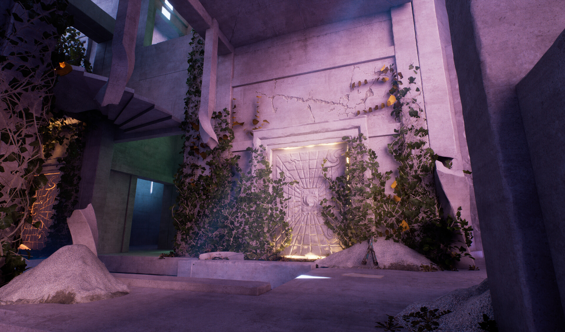 ArtStation - Time Corridor - Environment Art