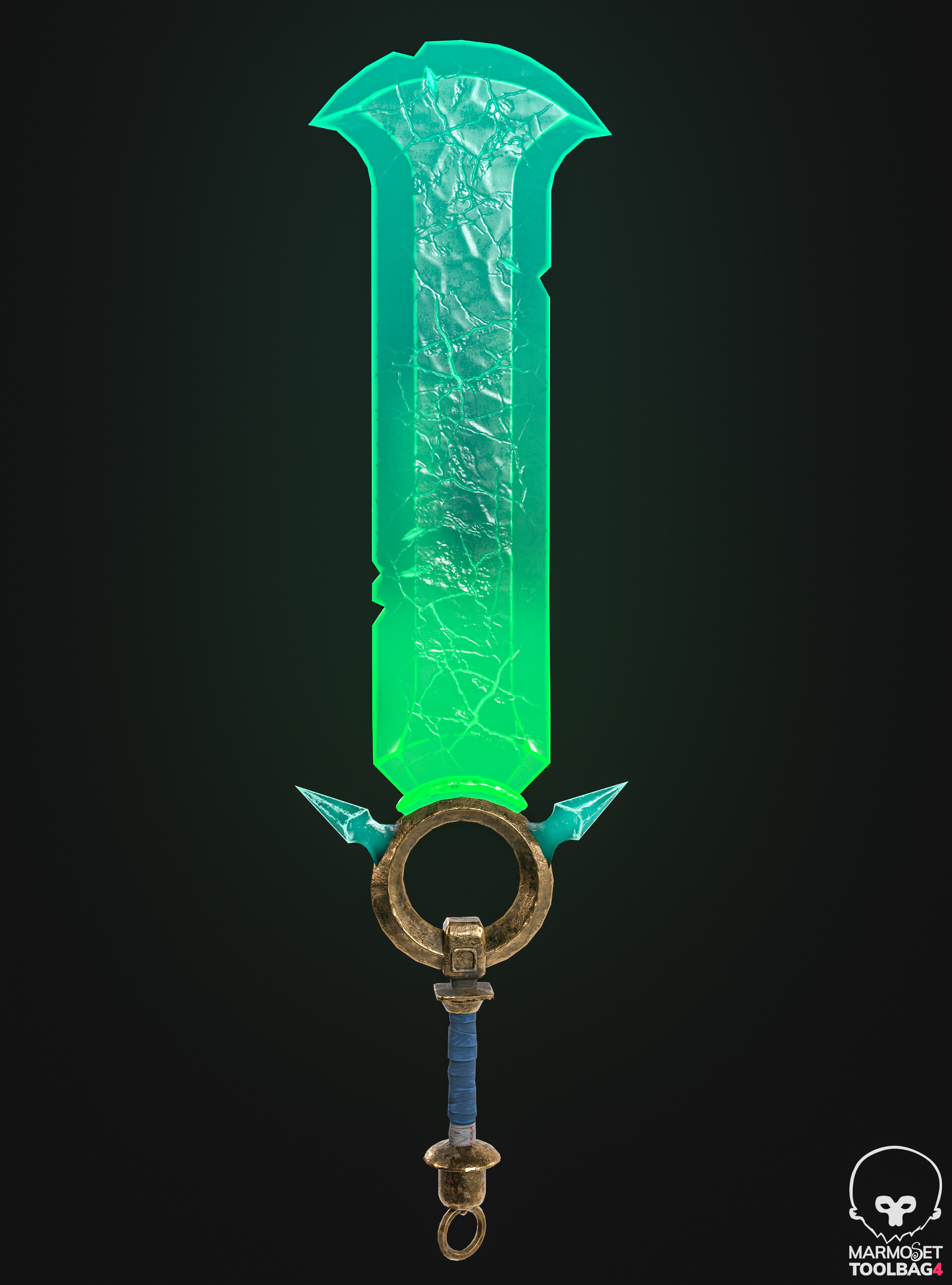Mohammed Ezaz - Stylized Crystal Sword