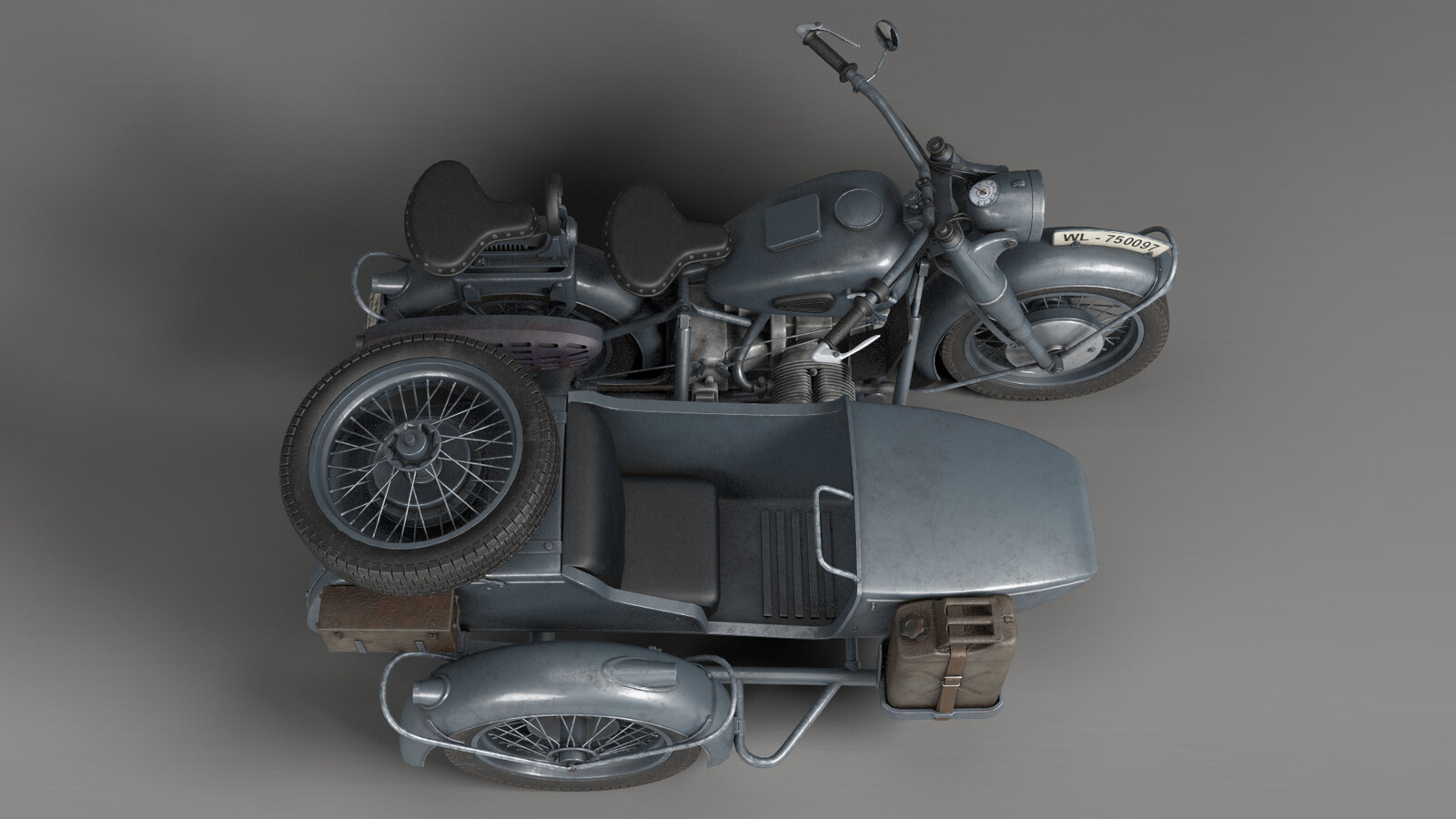 Martin Petrov - BMW R75 Sidecar Motorcycle