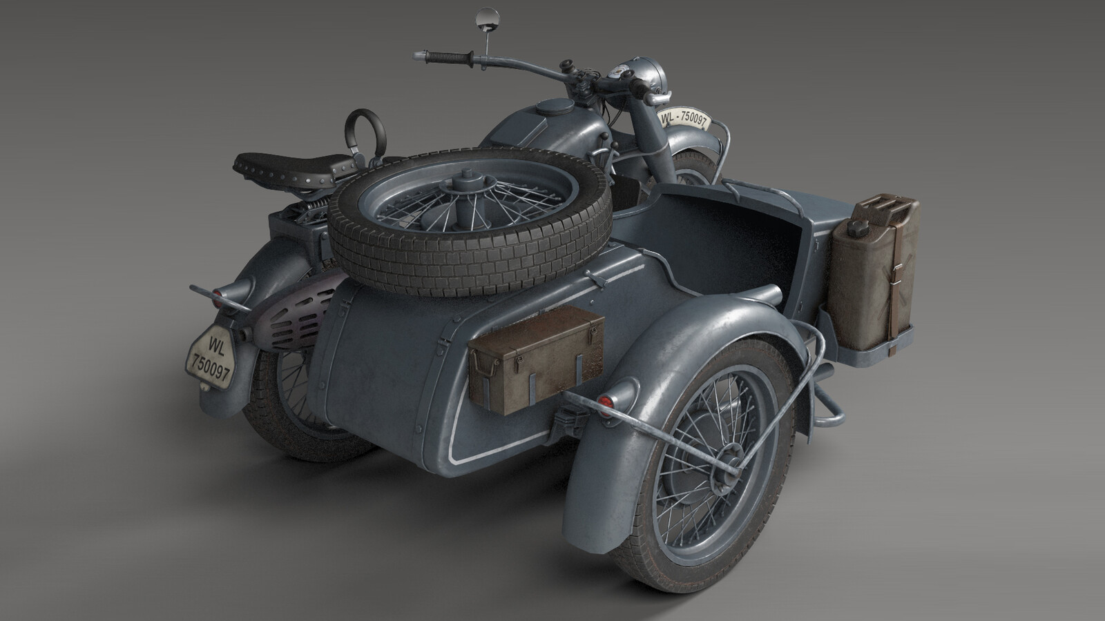 Martin Petrov - BMW R75 Sidecar Motorcycle