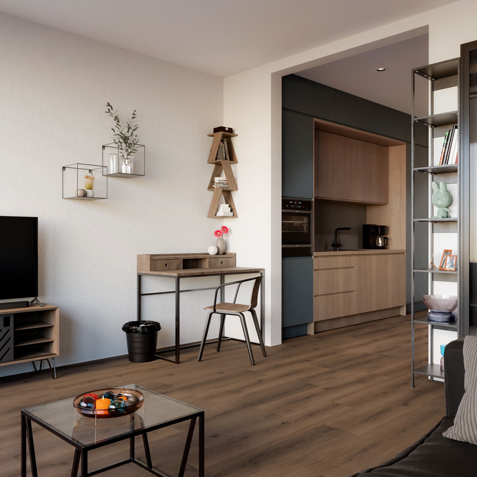 ArtStation - Render of an apartment