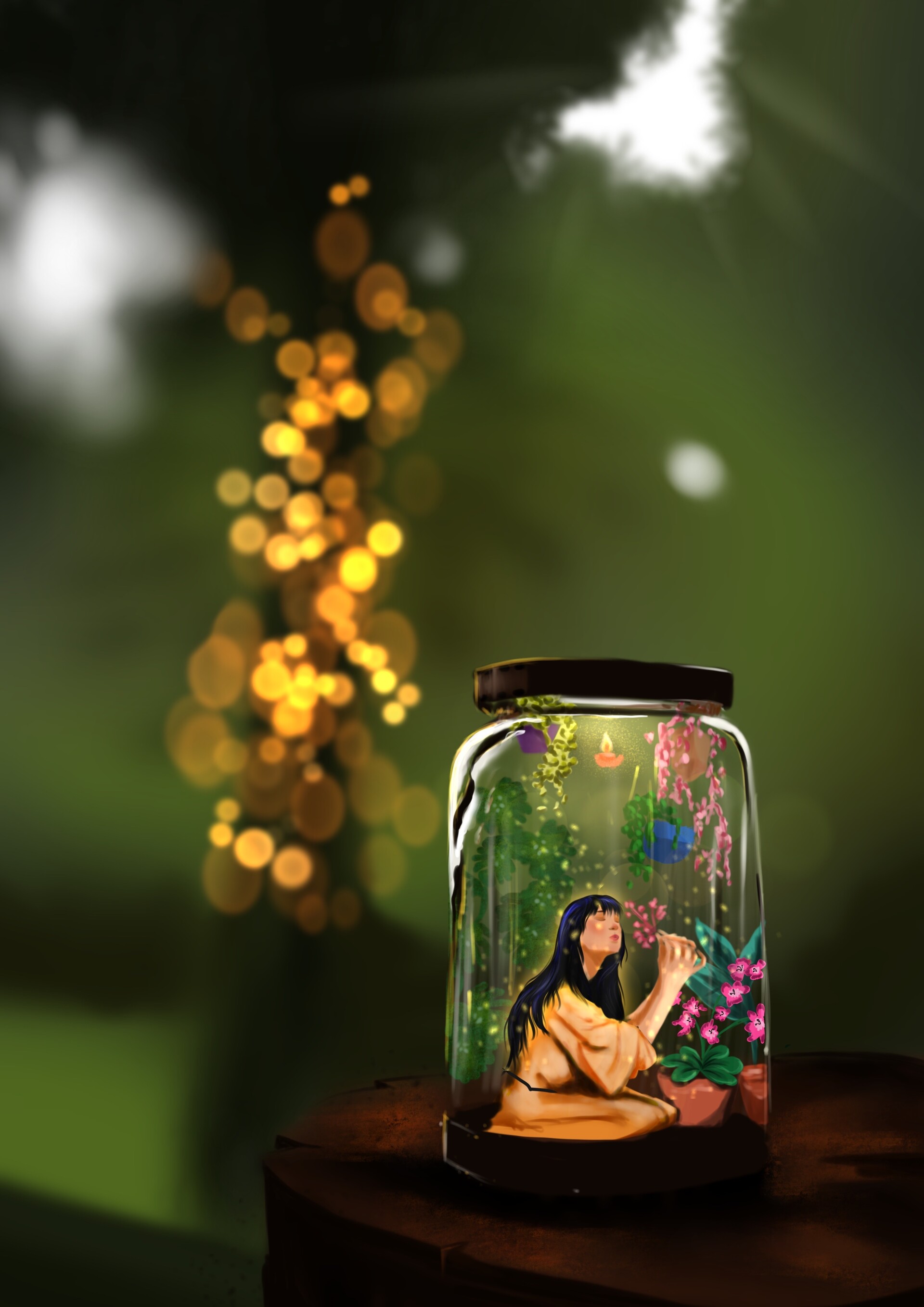 ArtStation - Jar Garden