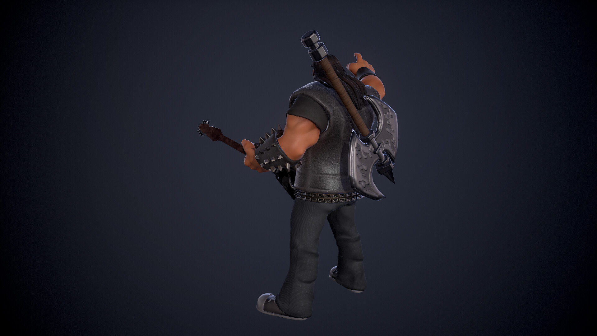 Lauren Jægerlund-Knightley - Brütal Legend Eddie Riggs Fan Art