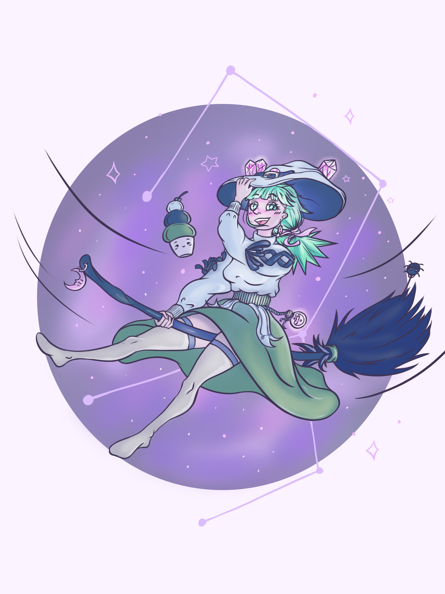 ArtStation - DTIYS - Witch theme