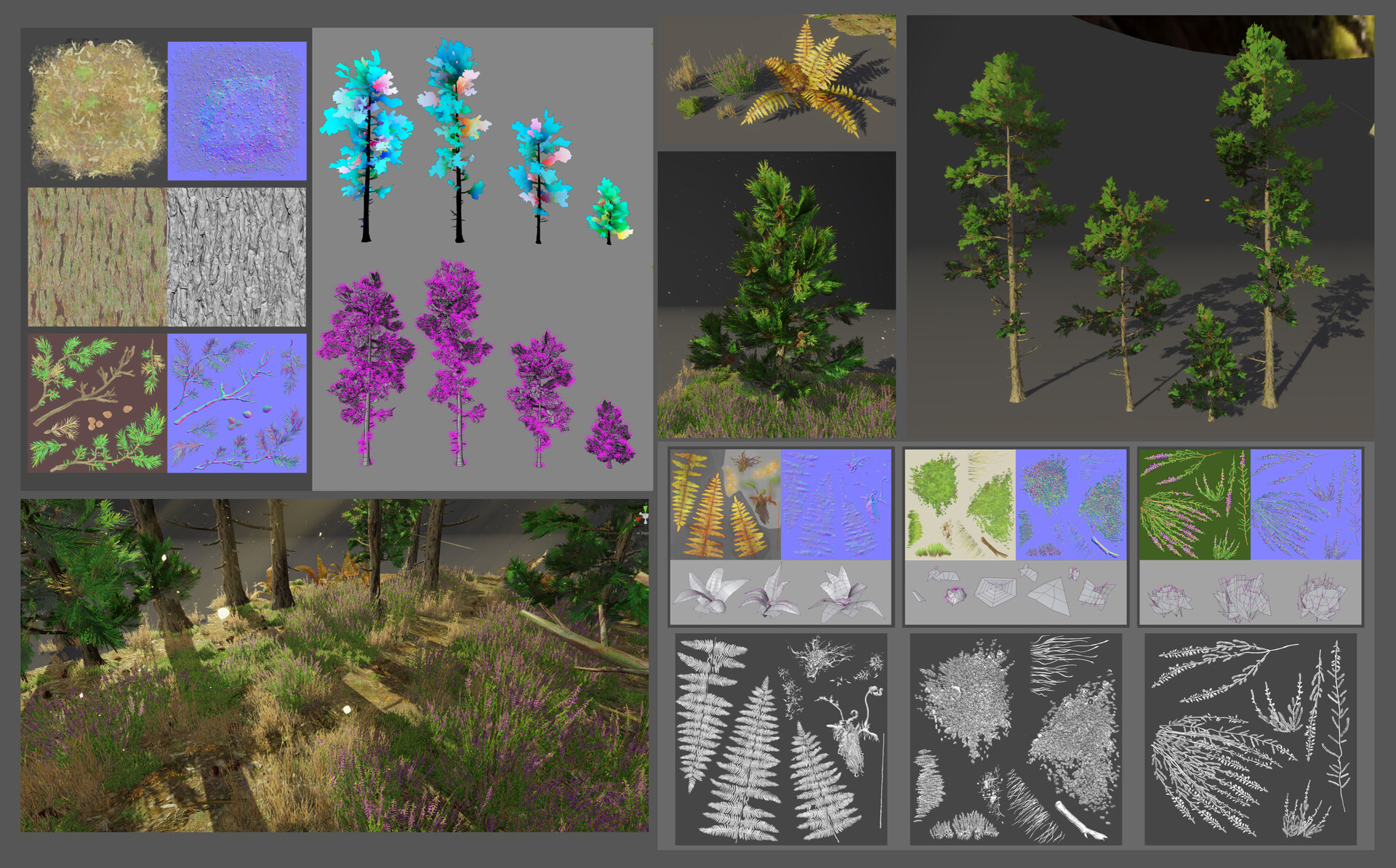 ArtStation - Foliage creation