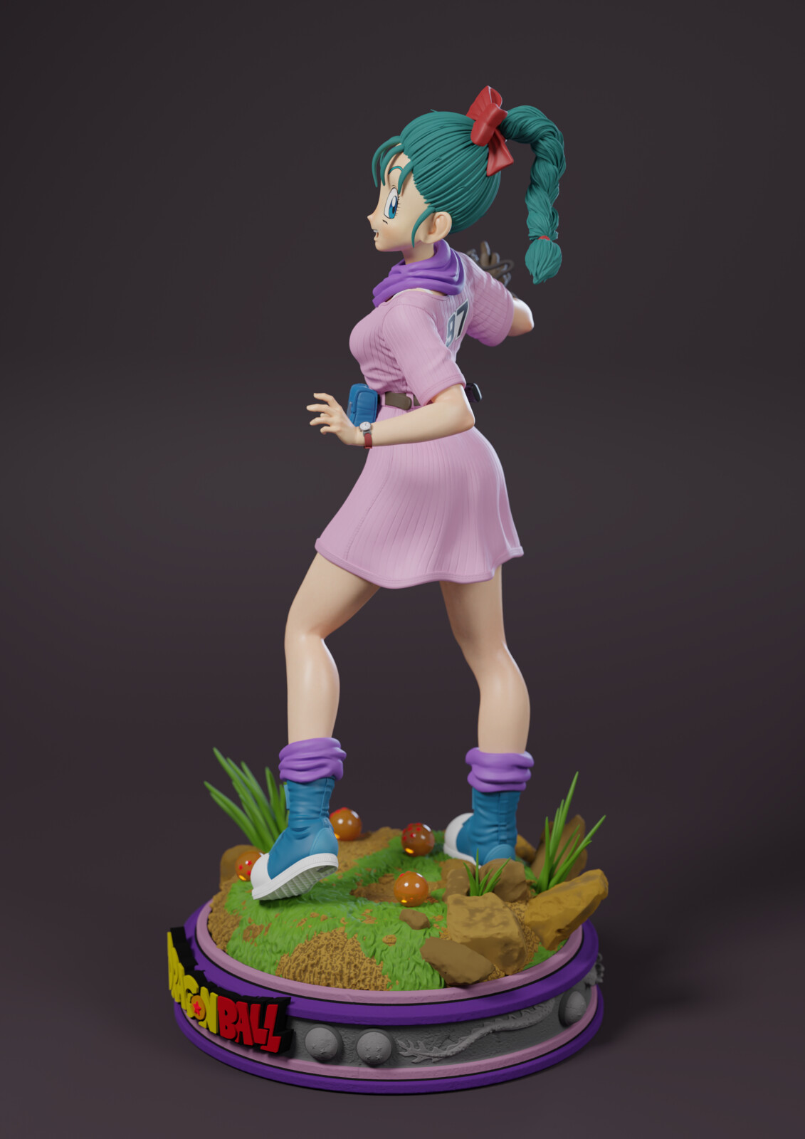 Pedro Benite - DBZ - Bulma Statue