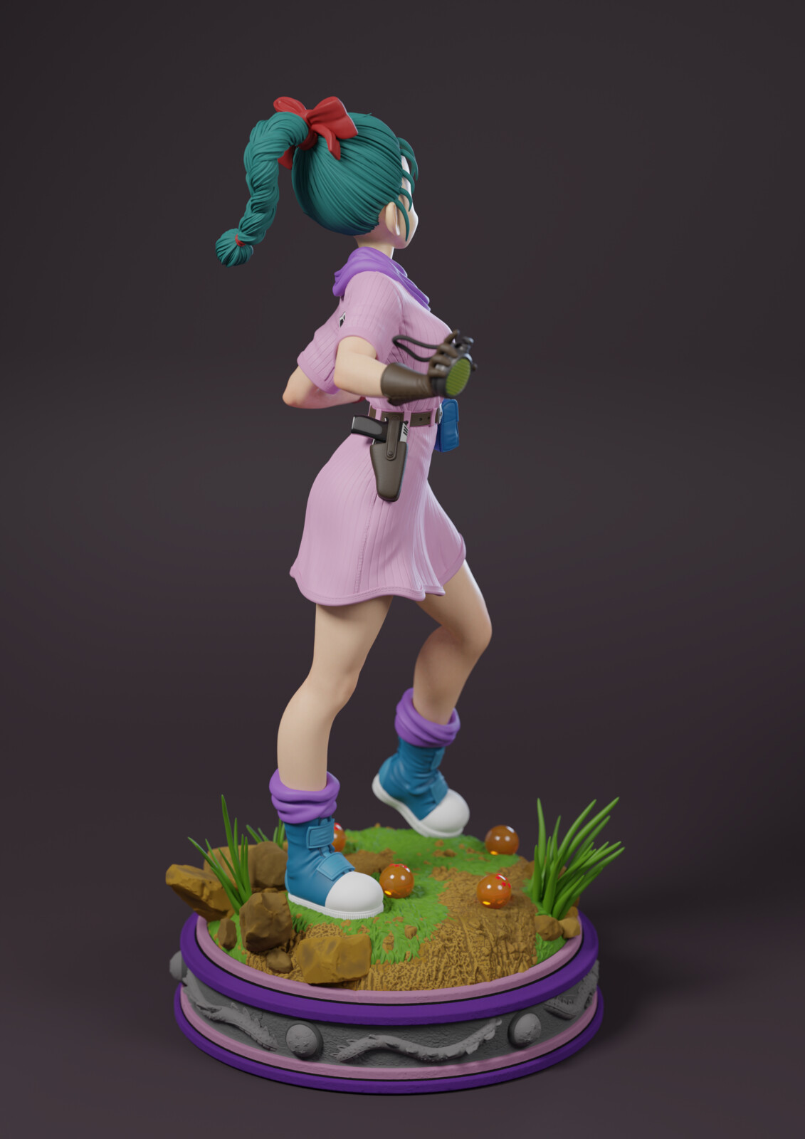 Pedro Benite - DBZ - Bulma Statue