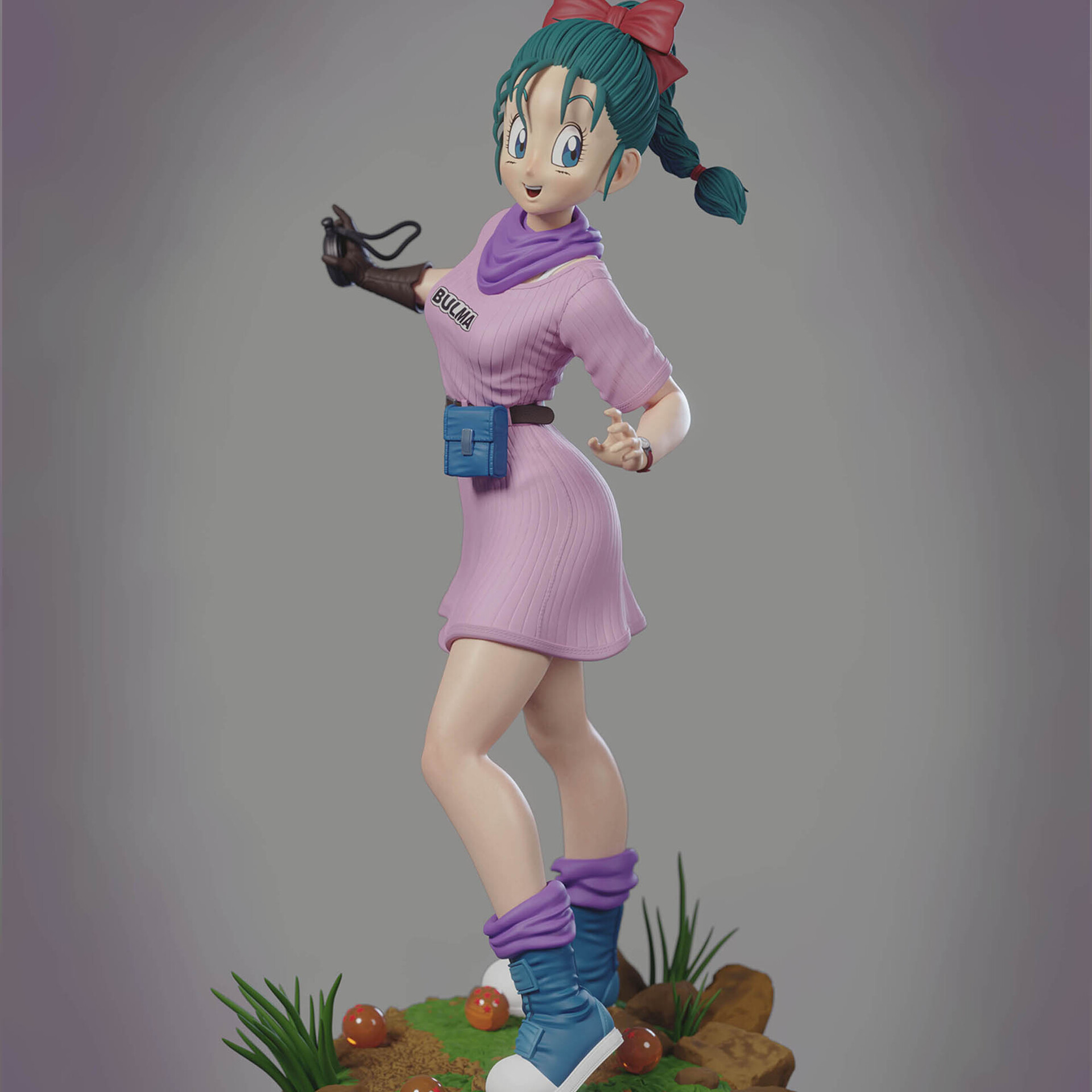 Pedro Benite - DBZ - Bulma Statue