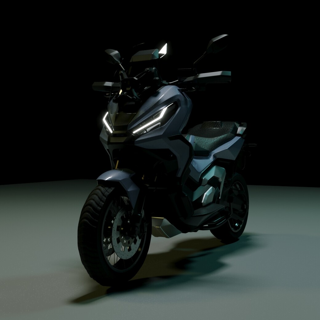 ArtStation - X-ADV parking house