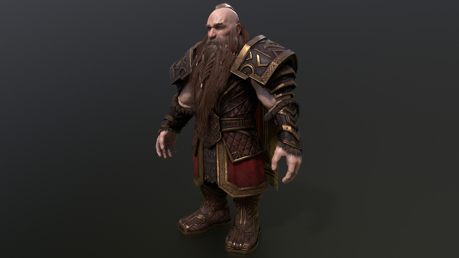 ArtStation - Dwarf (tutorial)