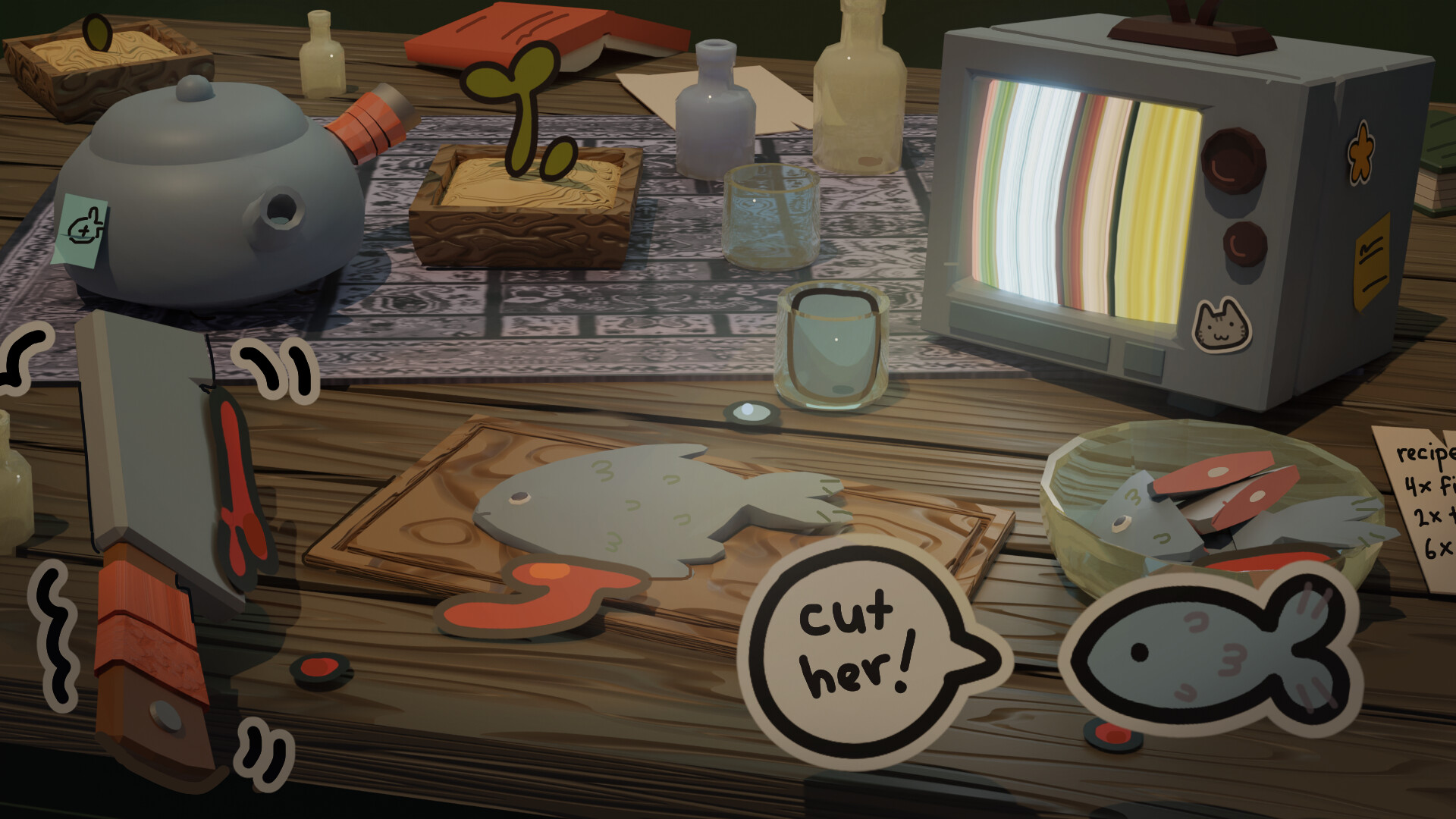 ArtStation - Colonel Chop, the Fish