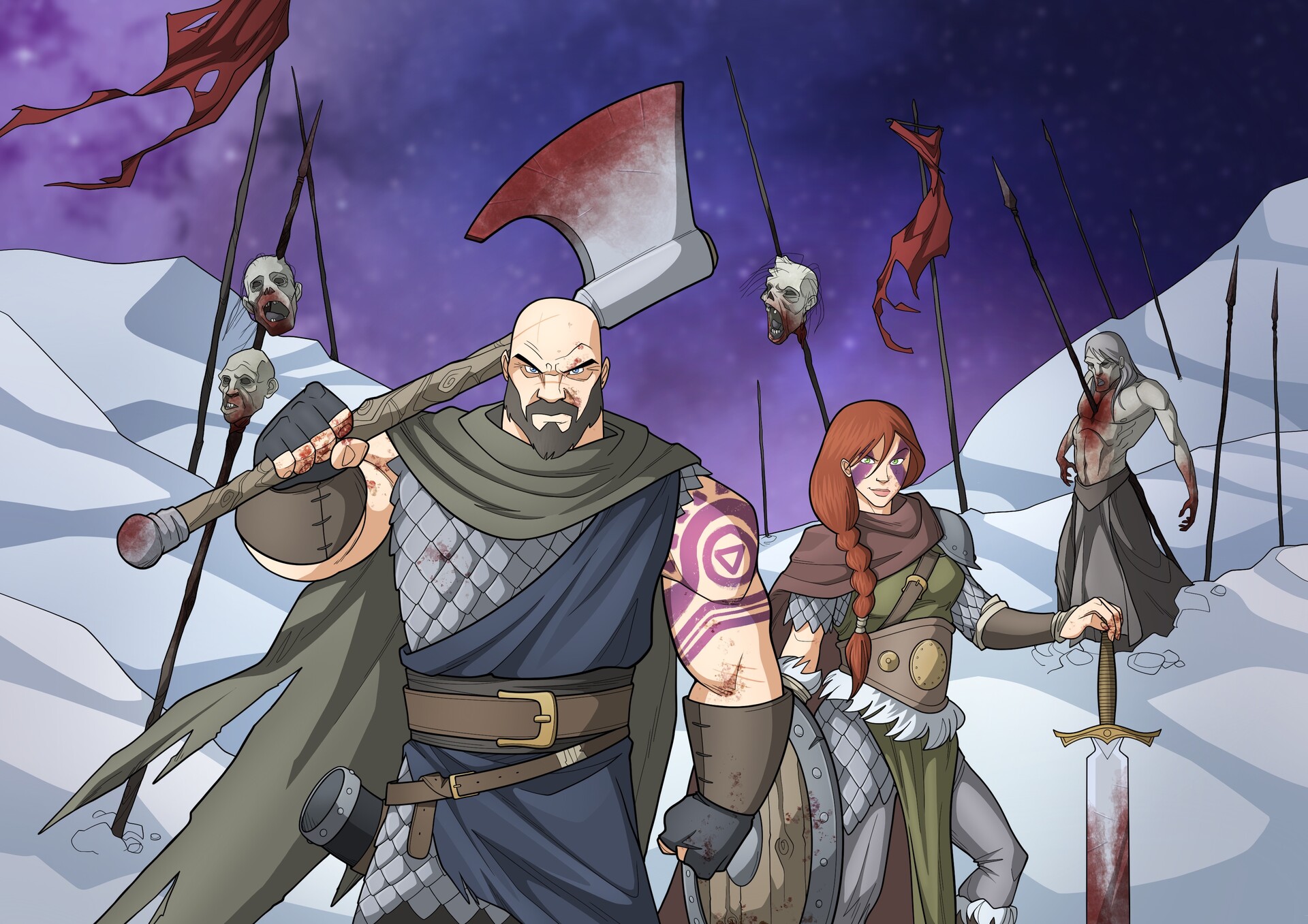 ArtStation - Undead hunters