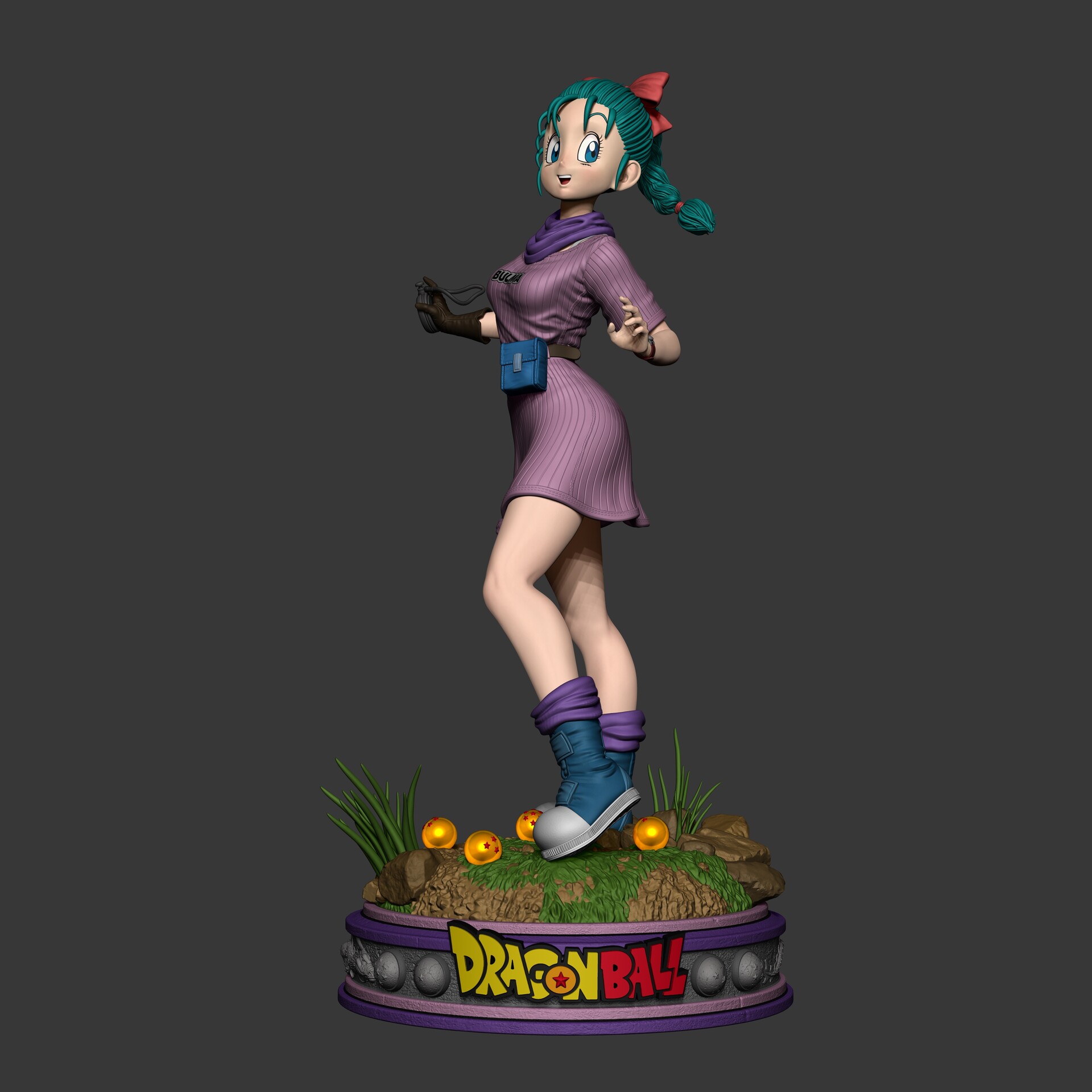 Pedro Benite - DBZ - Bulma Statue
