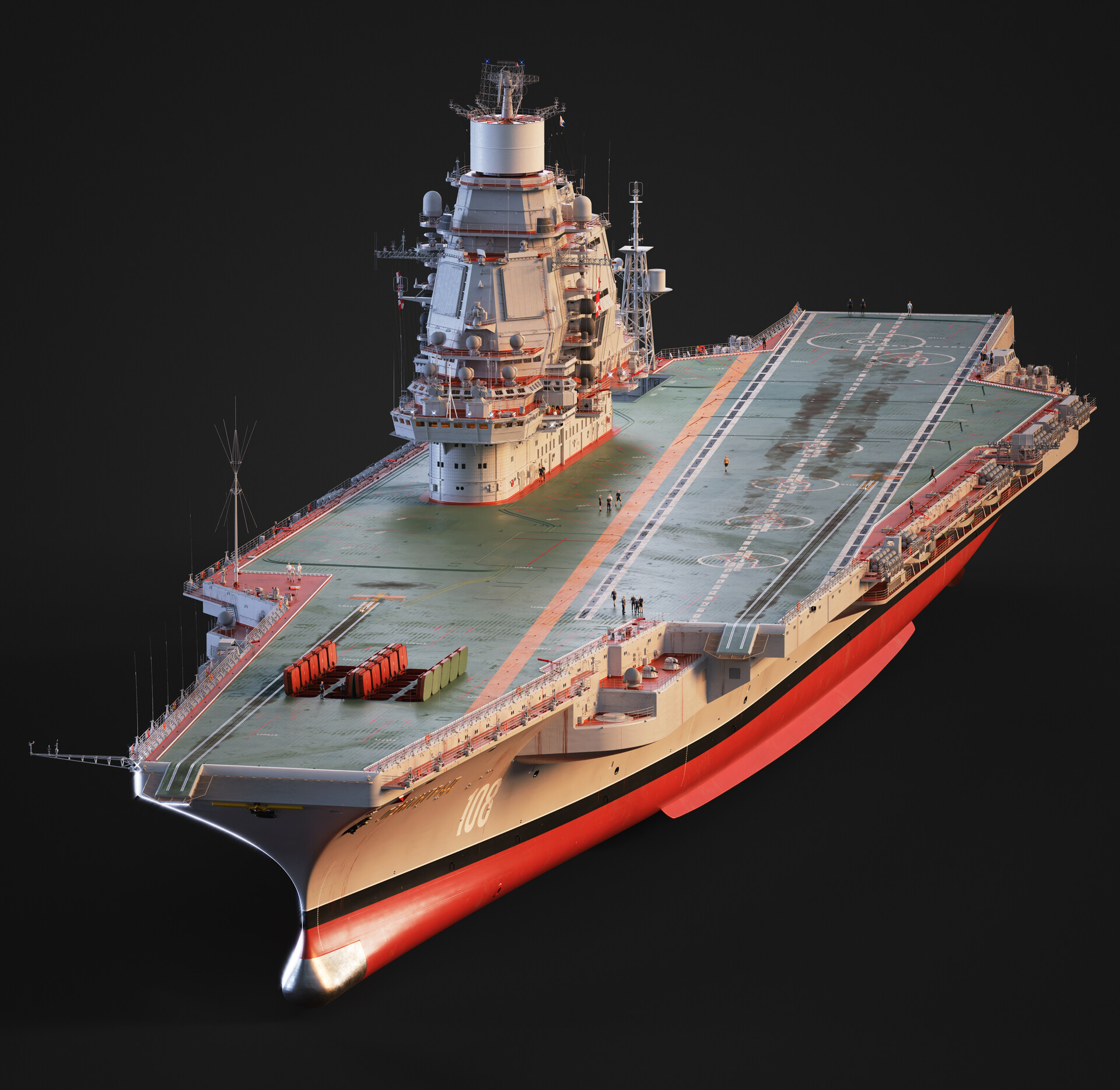Jamison Cunningham - Soviet Aircraft Carrier Project 1153 "Orel" - Studio