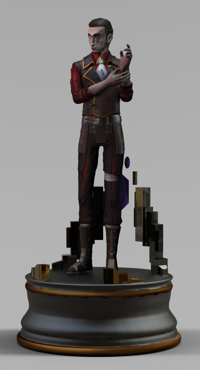 Skugra - ARCANE - Silco -- Zbrush practice