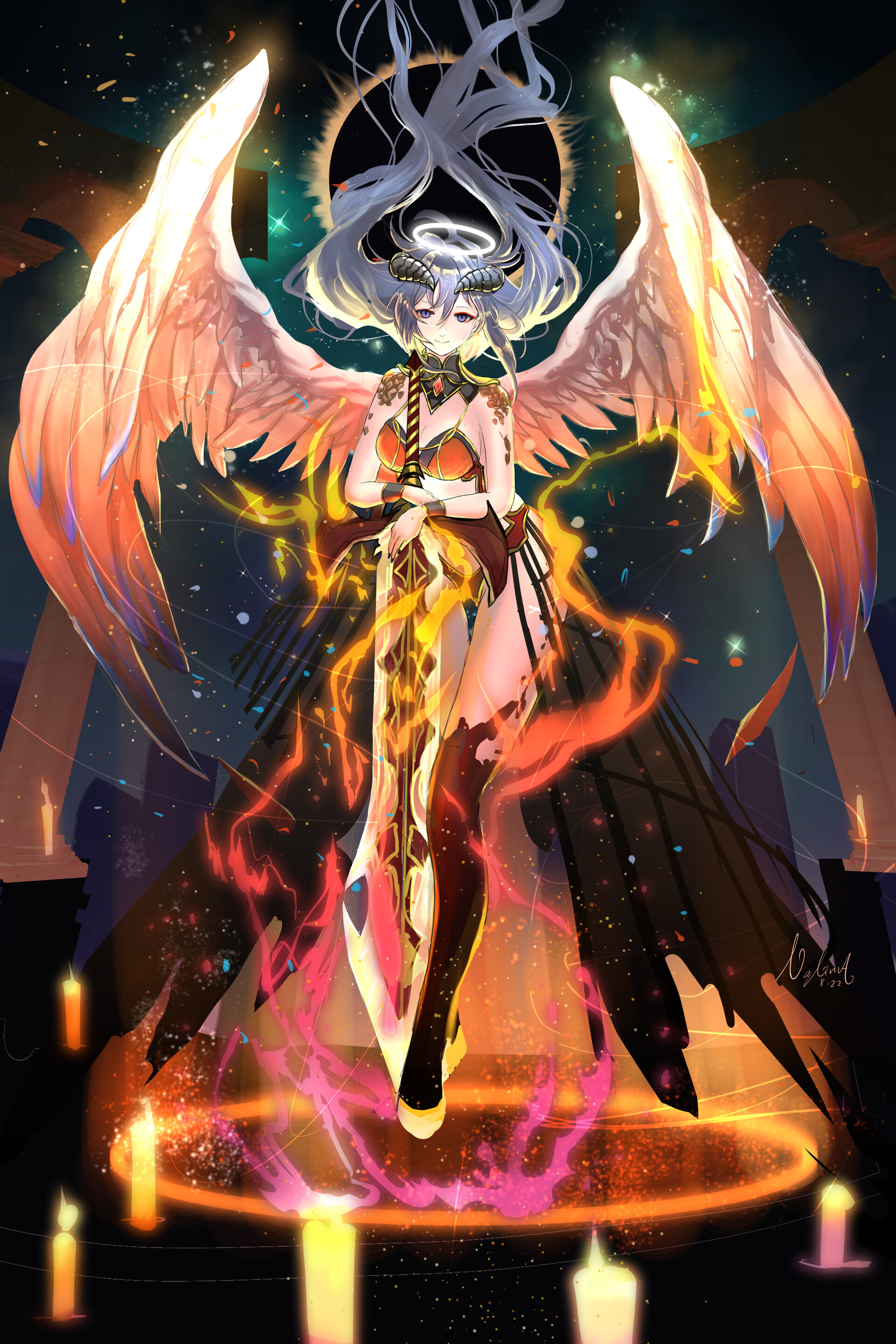 ArtStation - Burning Angel