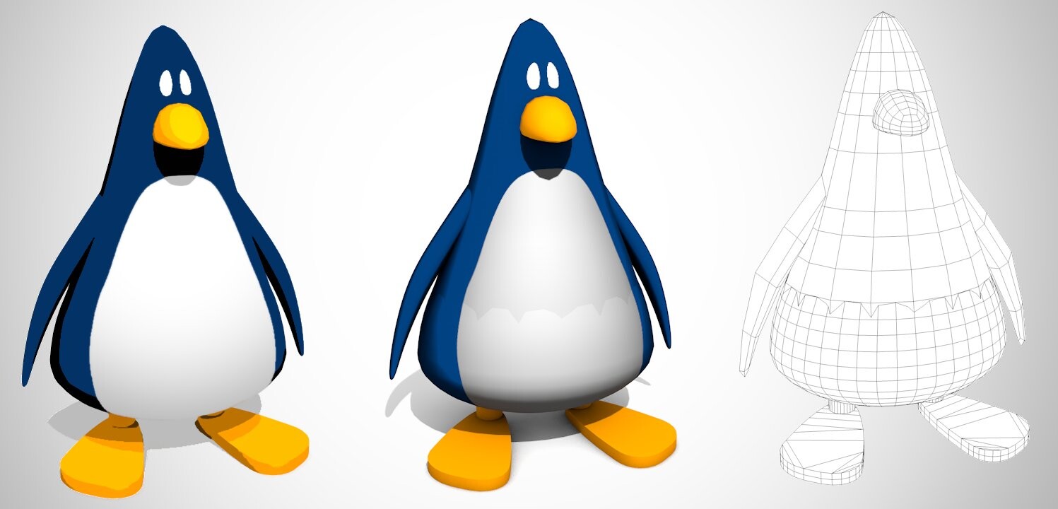 ArtStation - Experimental Penguins - 3D Model