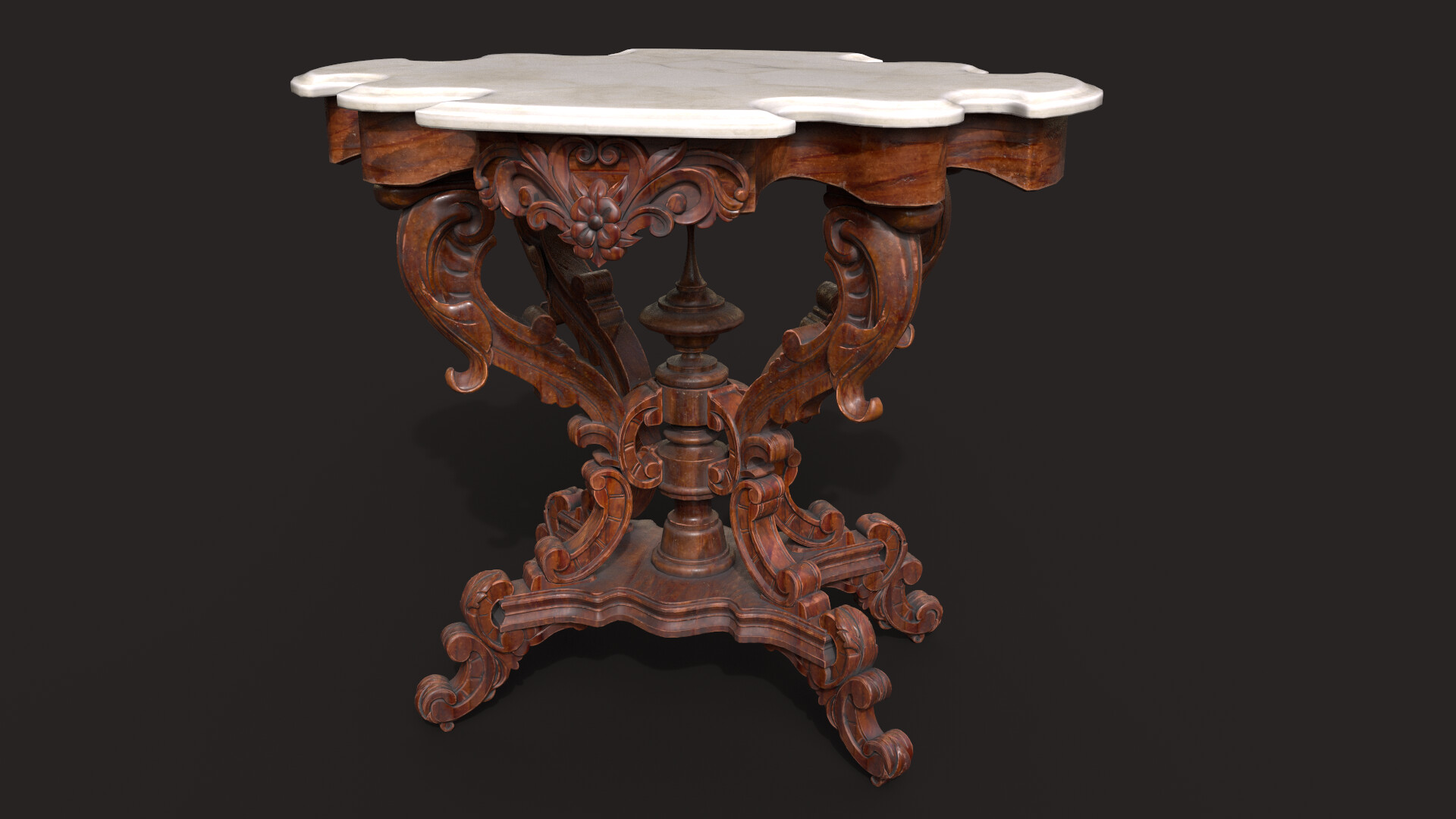 ArtStation - (Prop) The antique table
