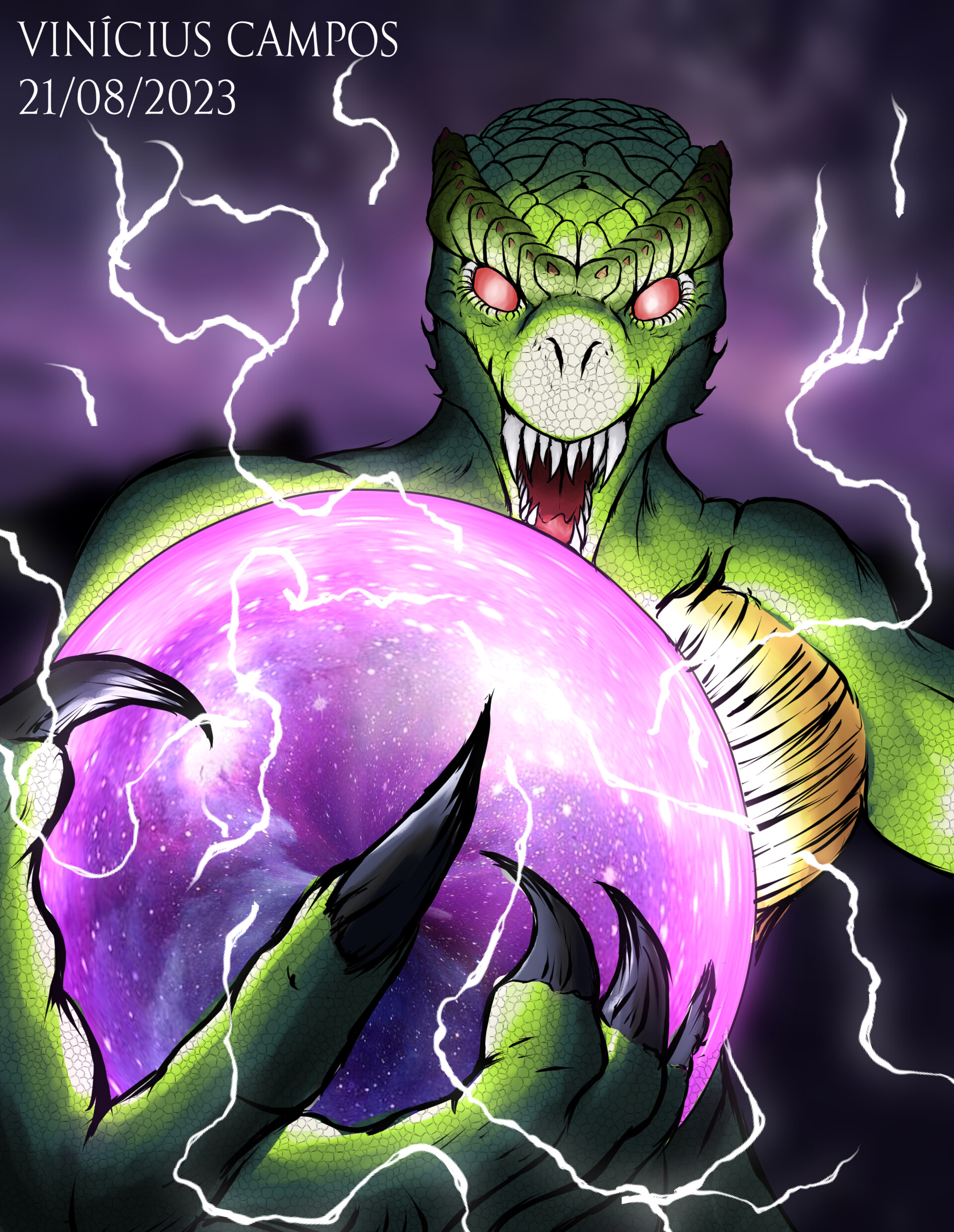 ArtStation - Reptilian Crystal