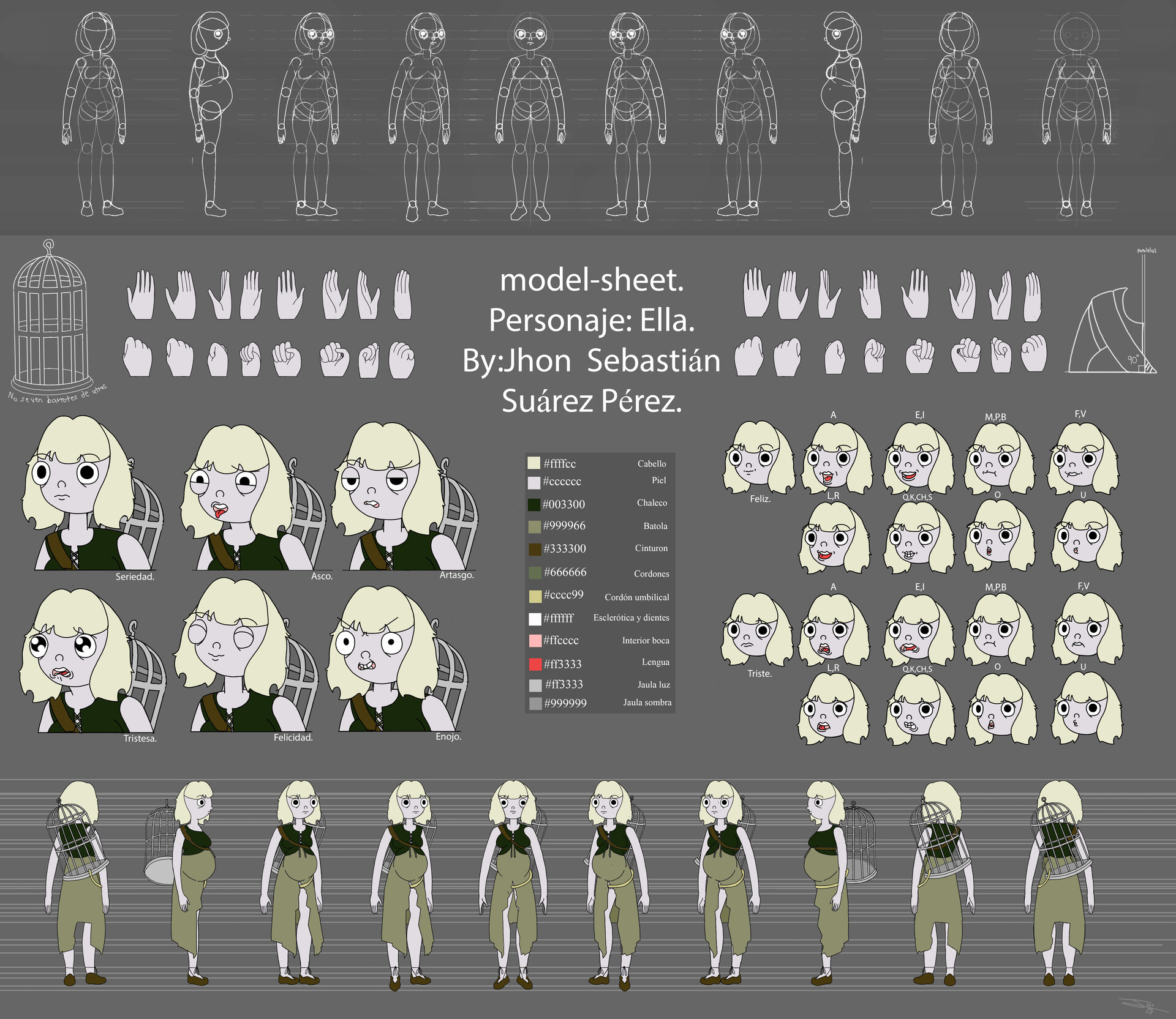 ArtStation - character design style adaptation