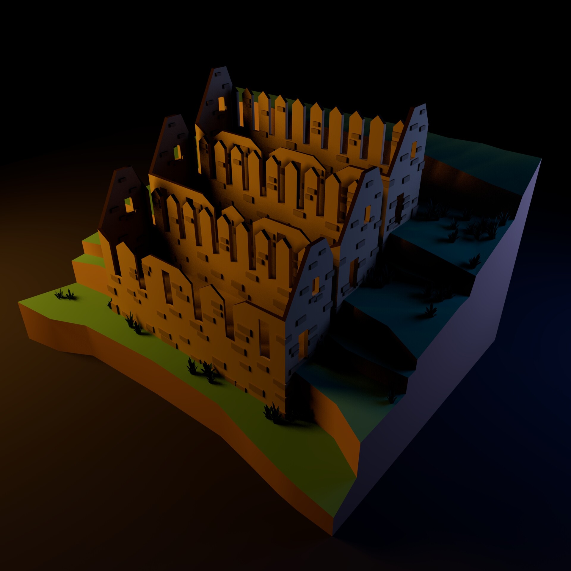 ArtStation - Archaeological Site - Pinkuylluna