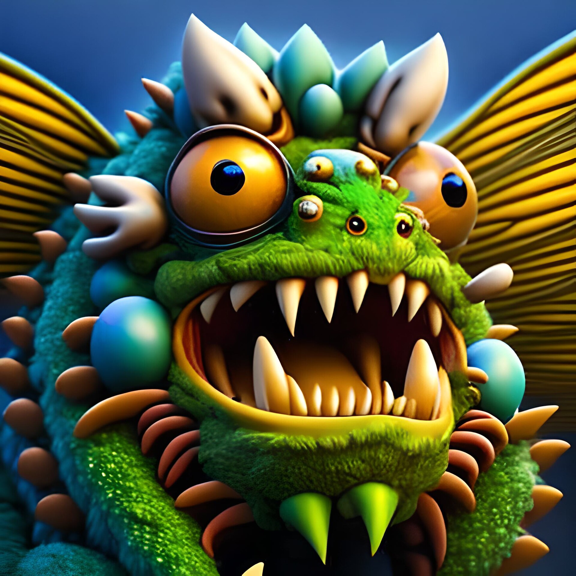 ArtStation - NUGG MONSTER 1