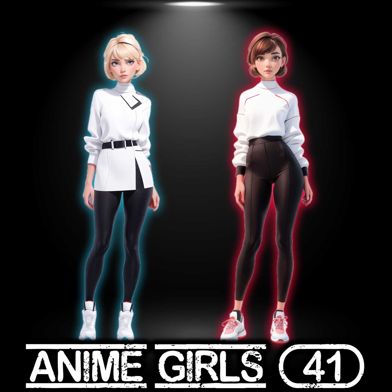Artstation 200 Anime Girls Images Reference Pack 4k Resolution V41 