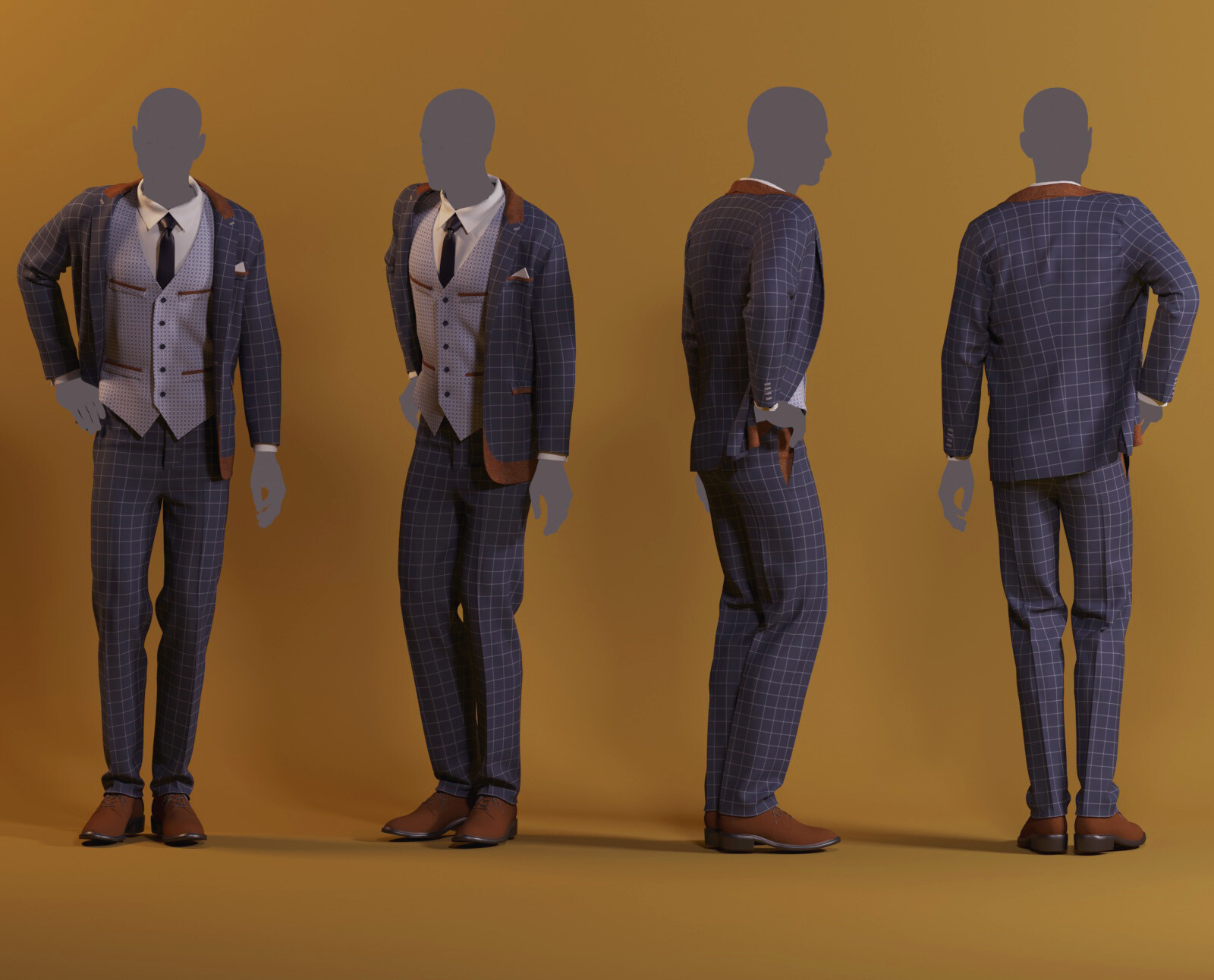 ArtStation - Men's Suit