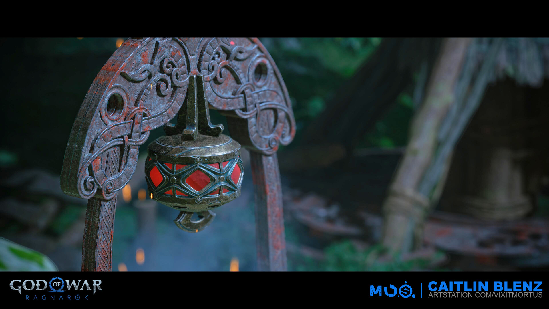 ArtStation - God of War Ragnarok Metal Blade Latches