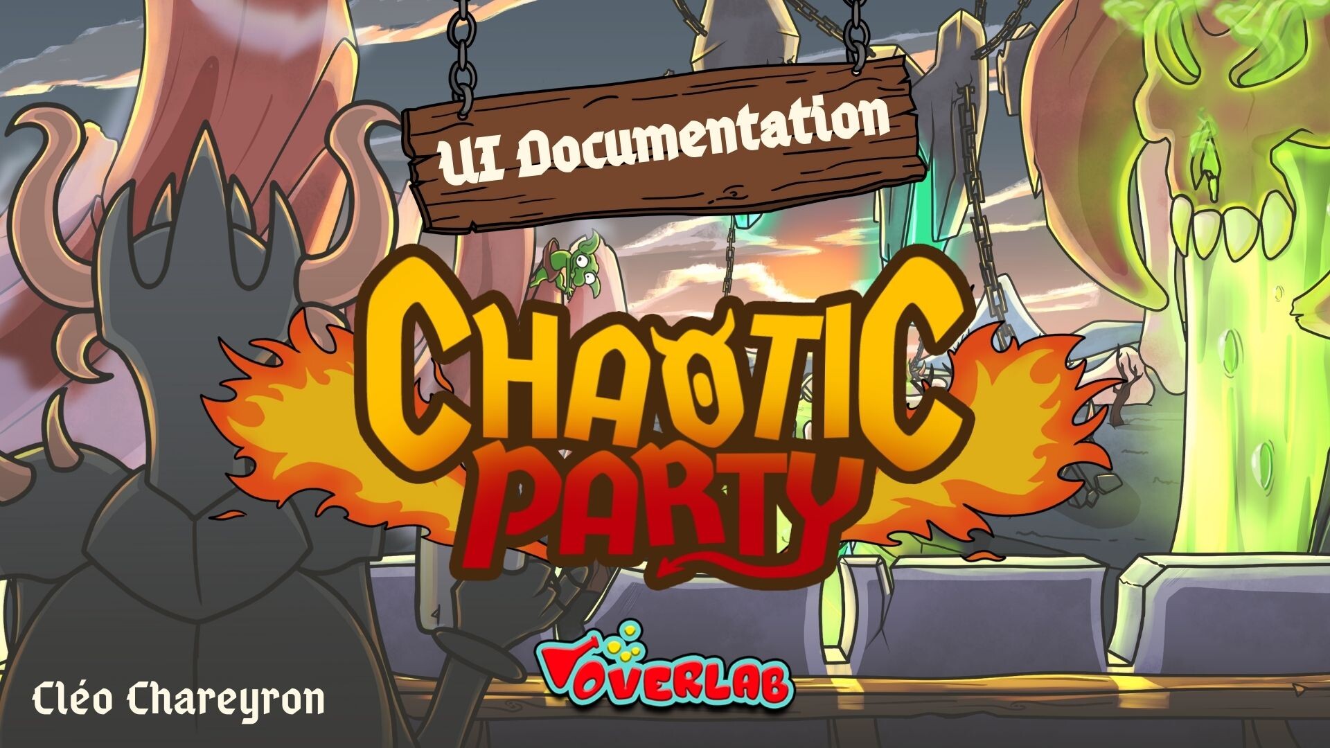 ArtStation - UI Documentation : Choatic Party