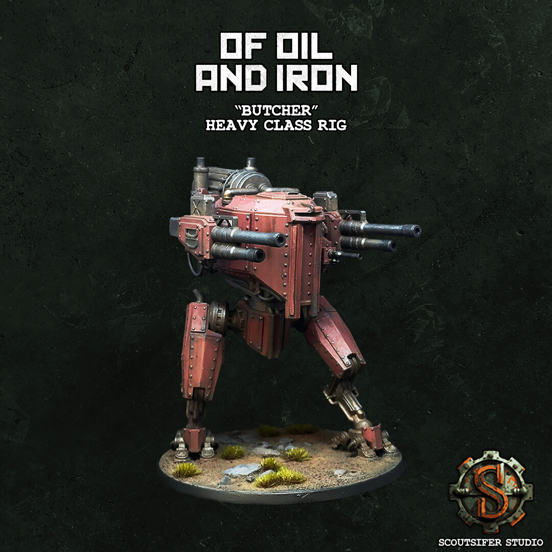 ArtStation - "Butcher" Heavy Rig