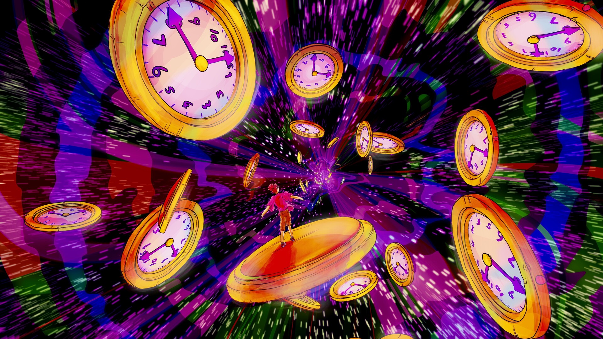 ArtStation - Clock work motion