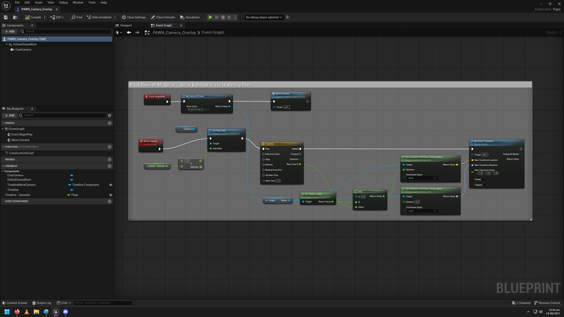 Damien Ramirez (CG) - Tutorial P2: Move Camera Alone Spline