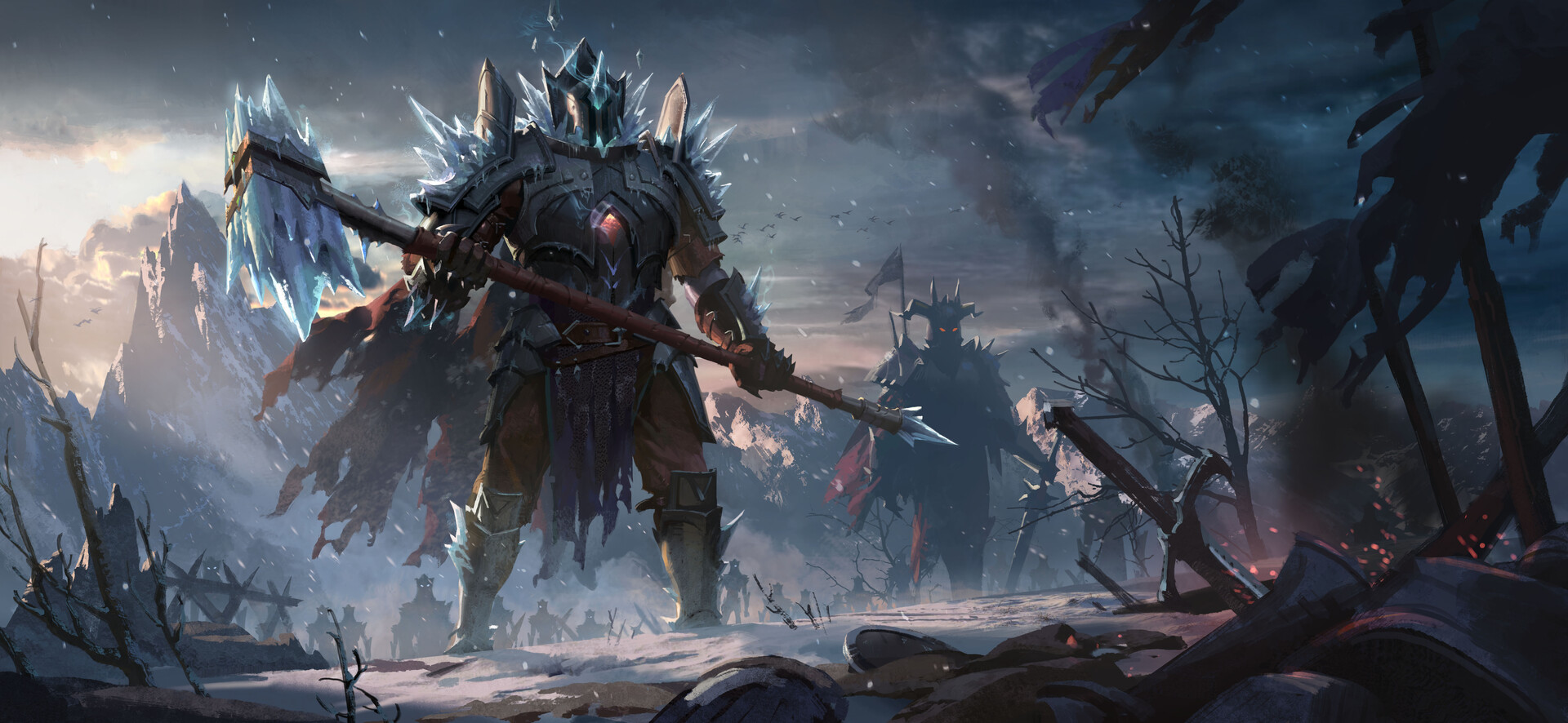 ArtStation - Frost Warrior