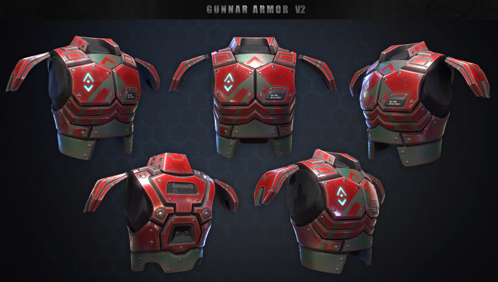 ArtStation - Gunnar Armors Version 2