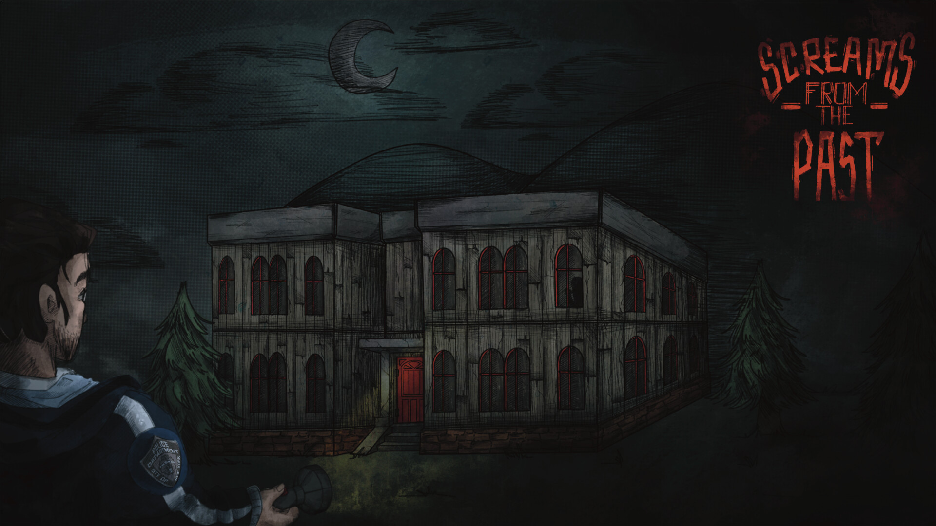 Deborah Gomes - Screams From the Past - Game Cover + Tittle Design