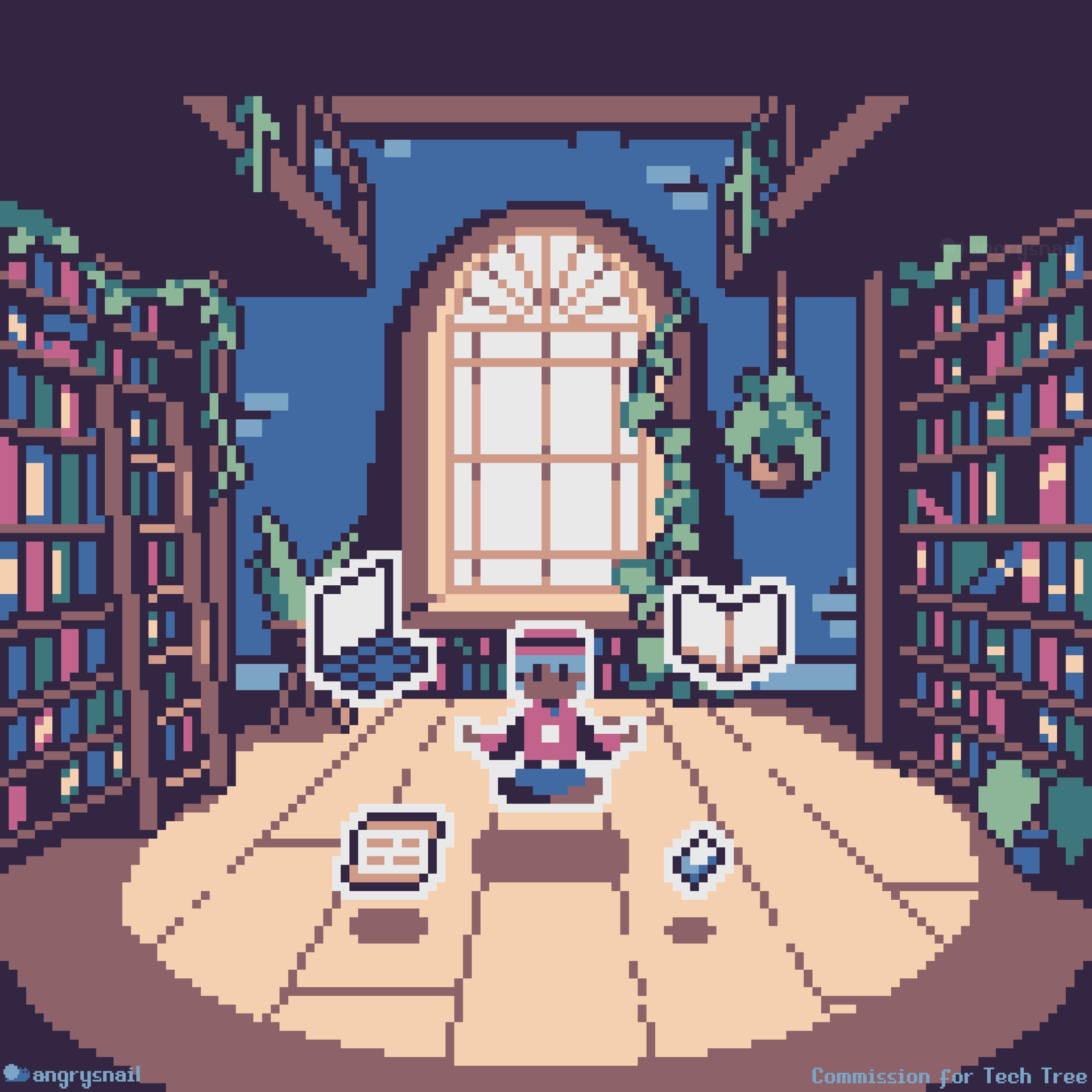 ArtStation - Lo-fi wizard to chill/study with :D