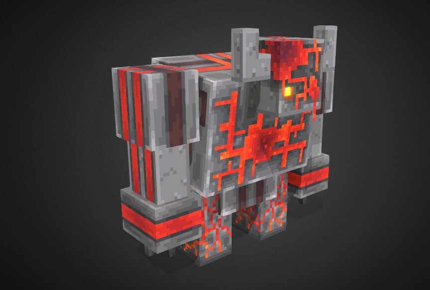 ArtStation - Examples of Mobs (BlockBench)