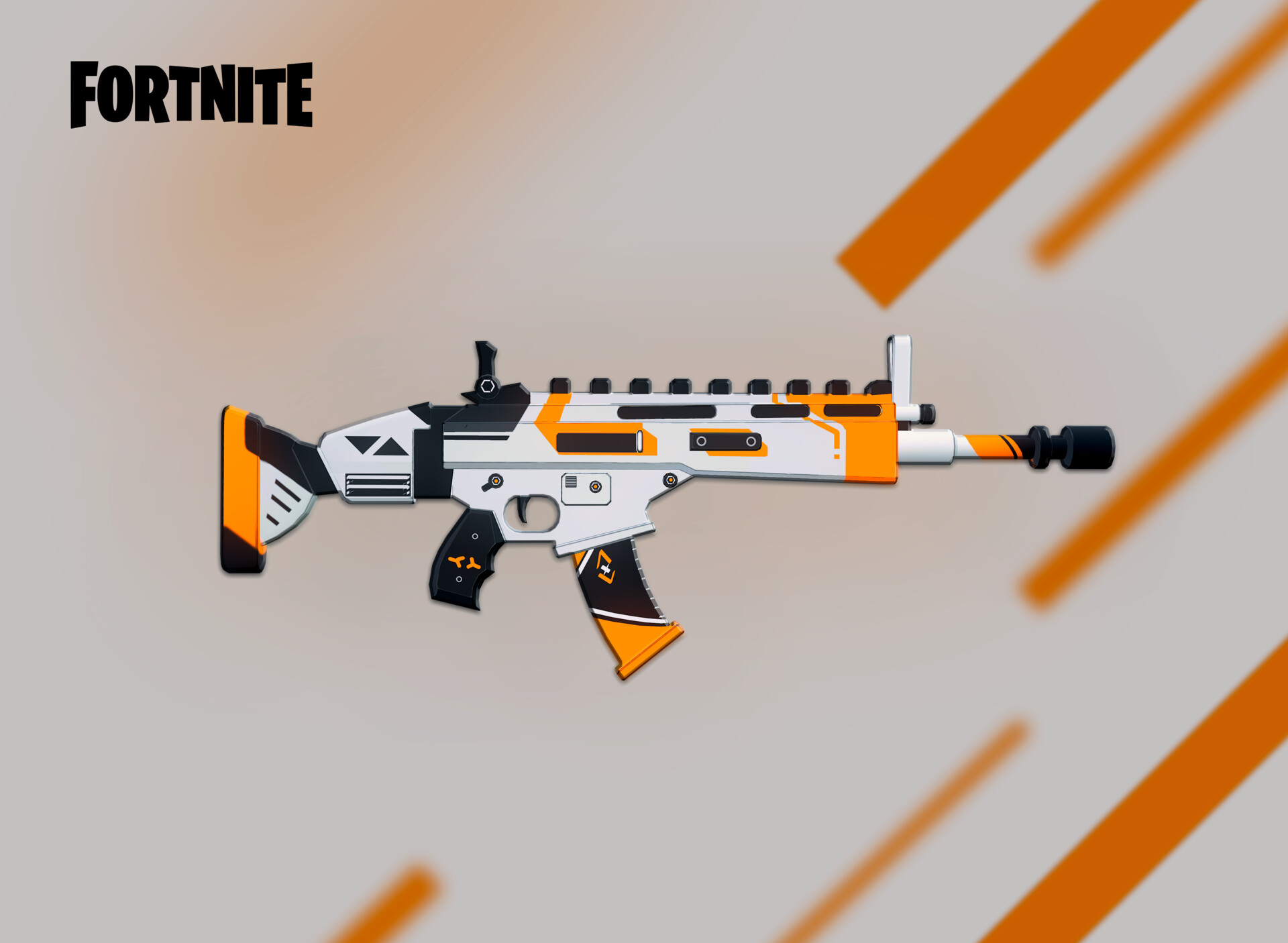 how to draw fortnite scar