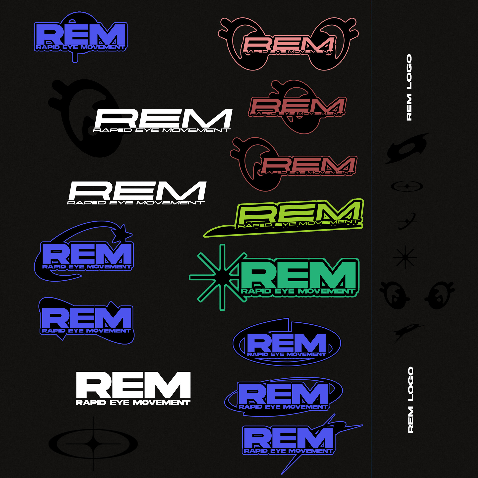 ArtStation - REM logotyoe