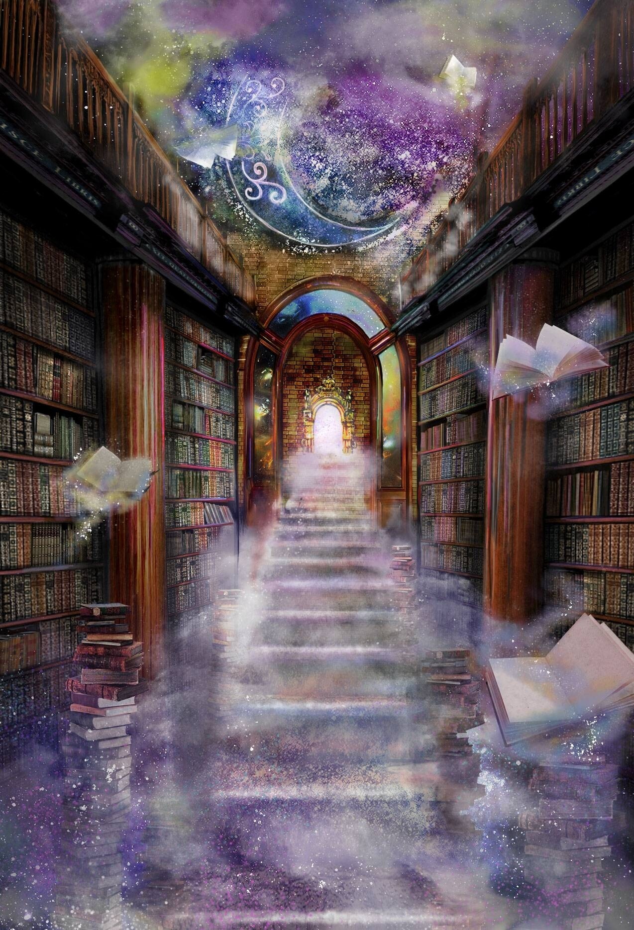 ArtStation - Enchanted Library - Concept Art