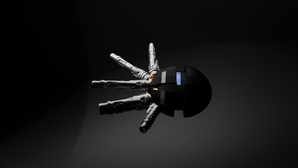 ArtStation - hard surface object - maya + arnold