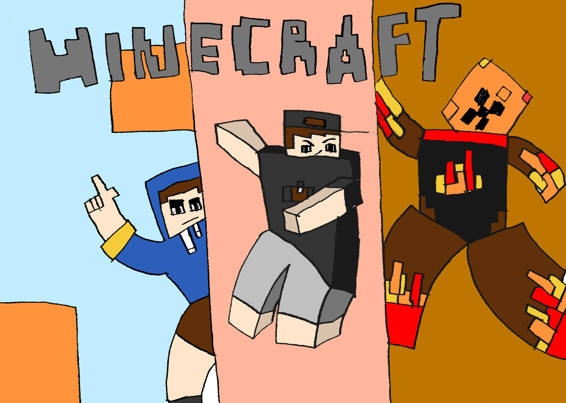 ArtStation - Creeper Nedru, Satnap in heaven, Drime Parkour