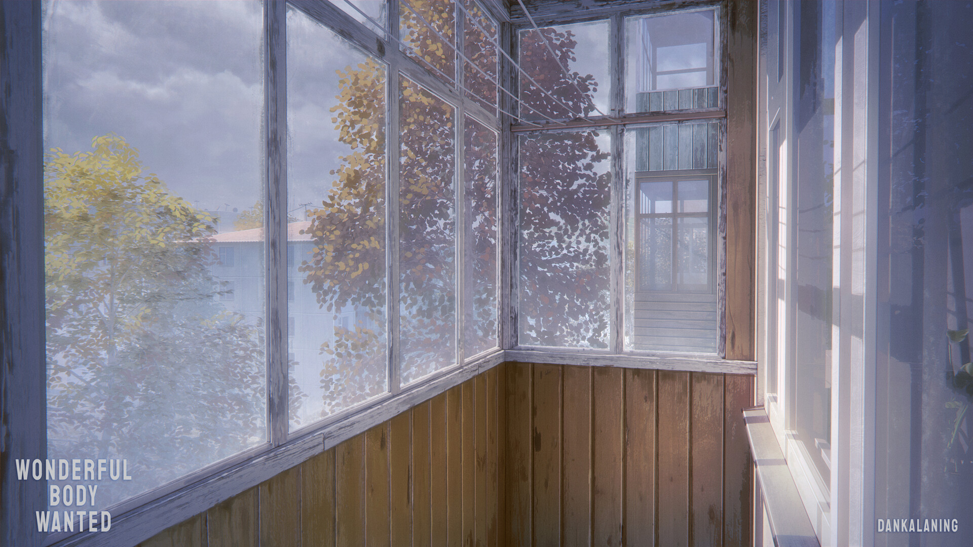 ArtStation - Old balcony [Wonderful Body Wanted]