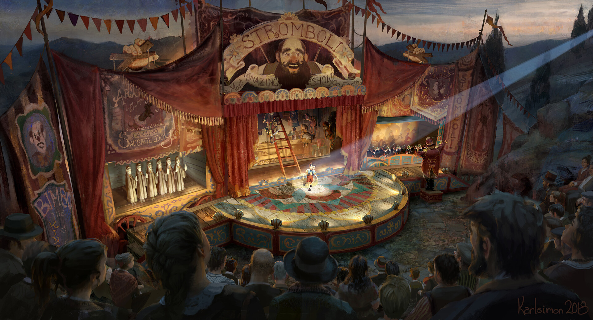 Karlsimon . - Pinocchio (2022) - Stromboli's Puppet Theatre