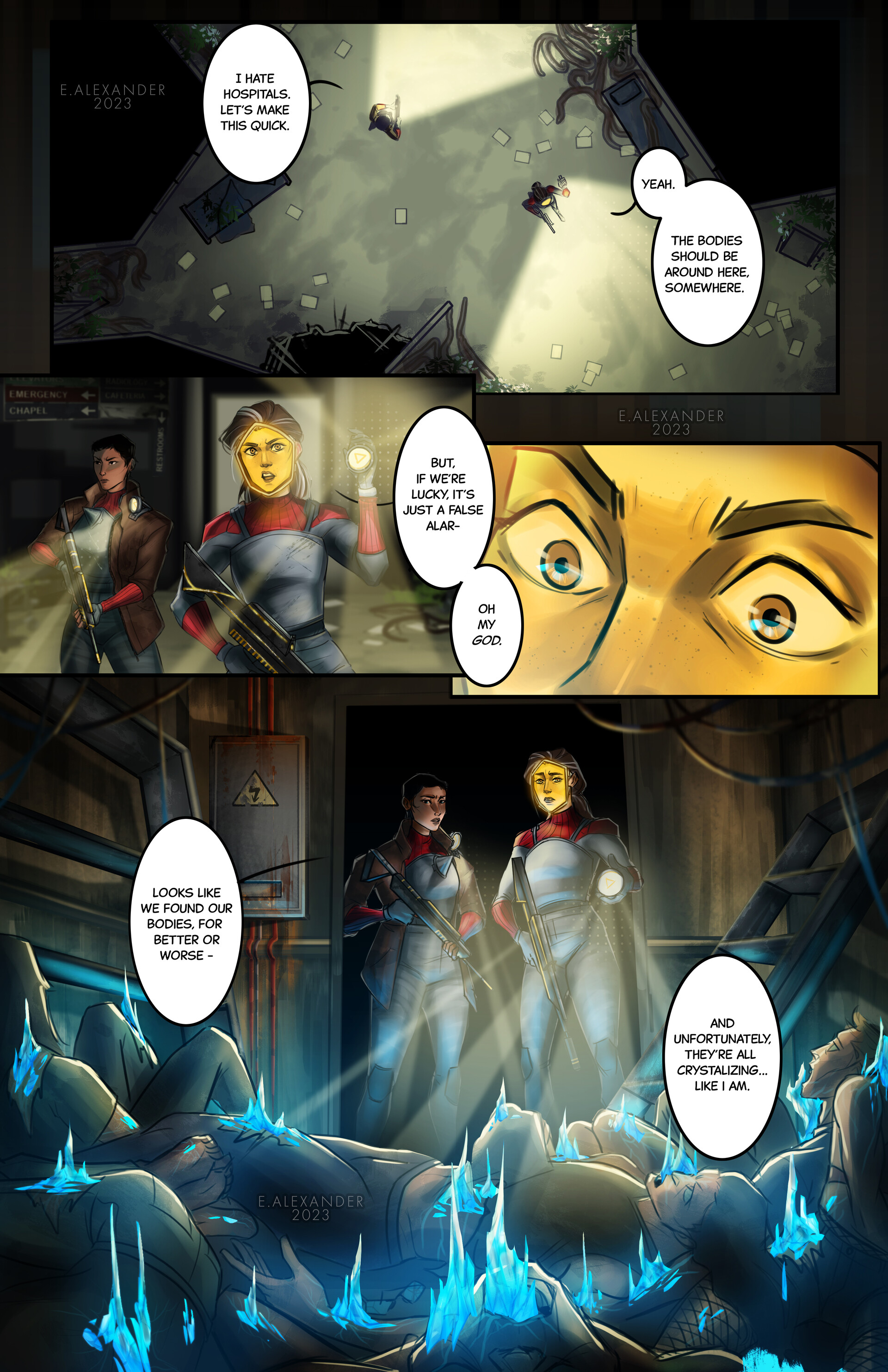 ArtStation - New Zenith - Comic Excerpt