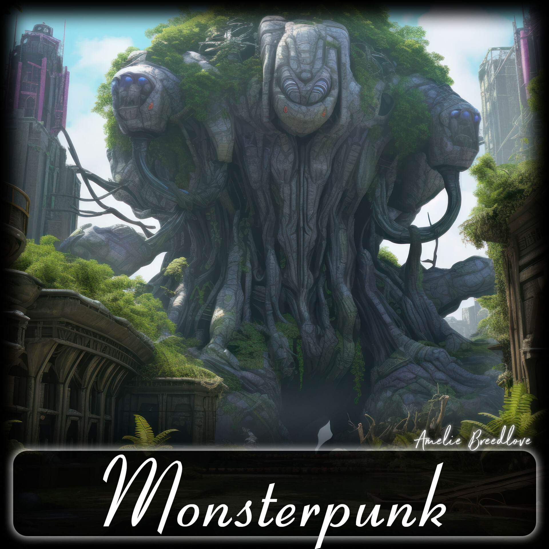 ArtStation - 230 Monsterpunk Environment - Exterior Reference Pack | 4K | v.92