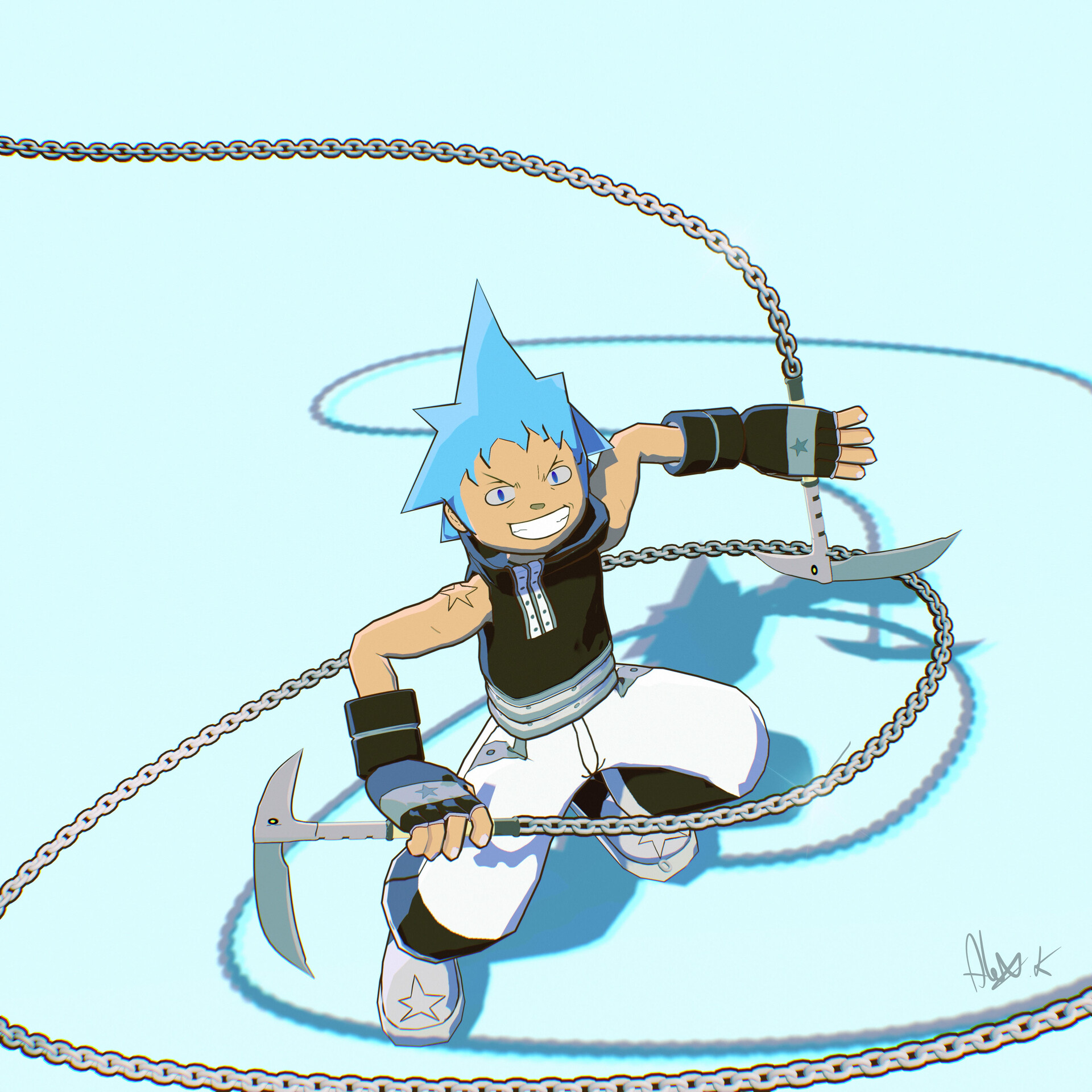 Soul Eater Black Star Weapon