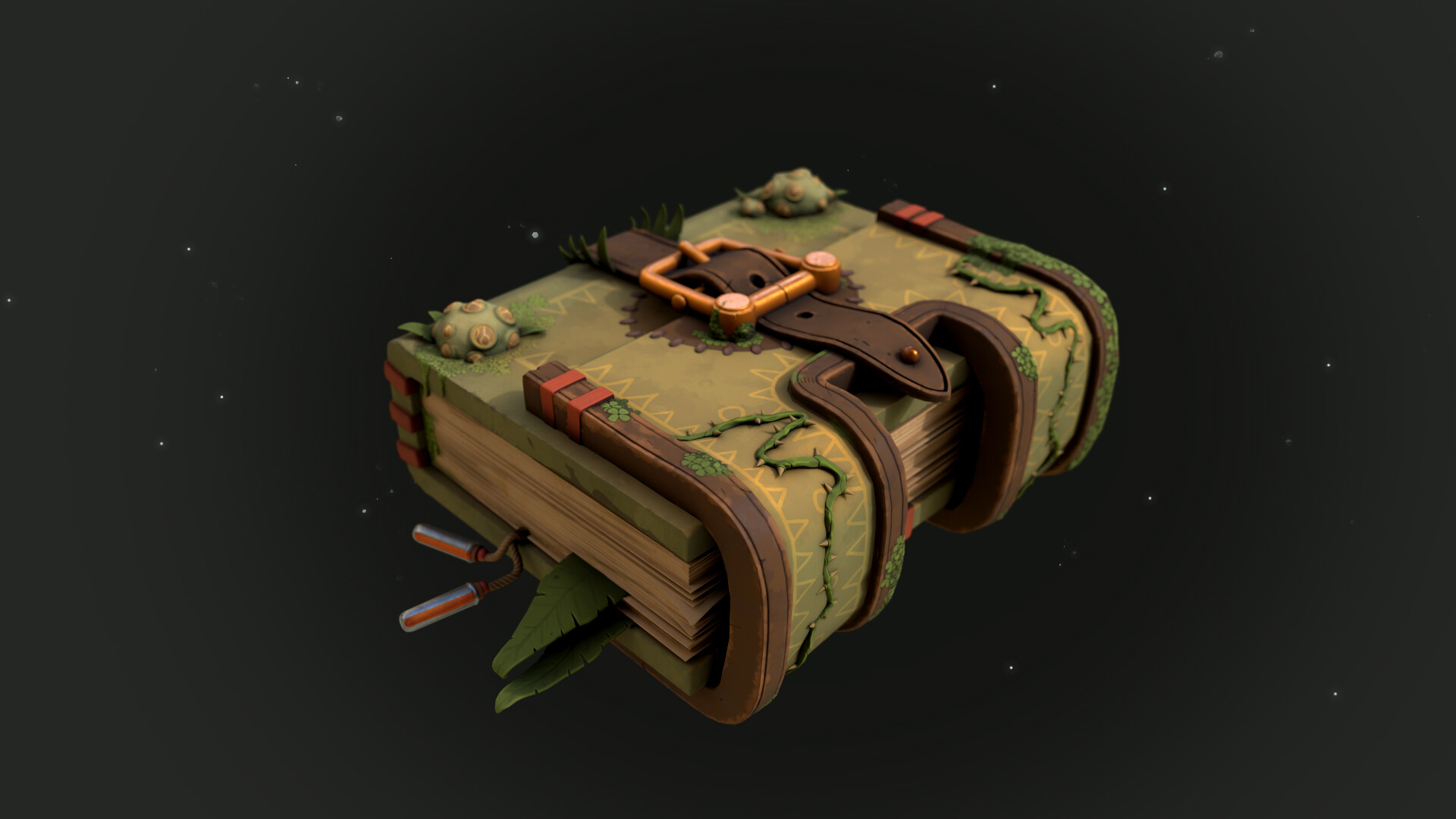 ArtStation - Fantasy Stylised Book